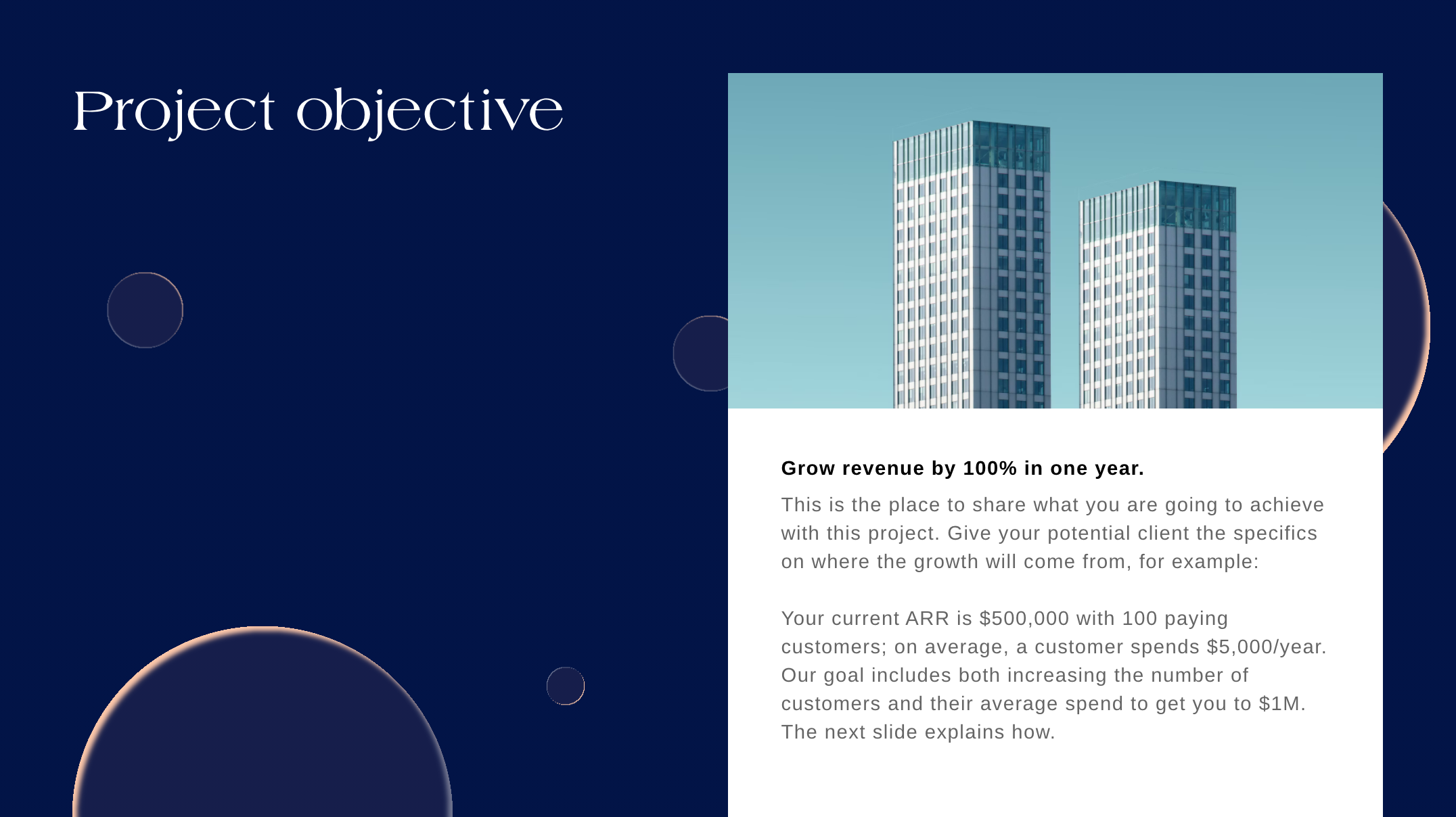 Consulting Proposal template | Pitch