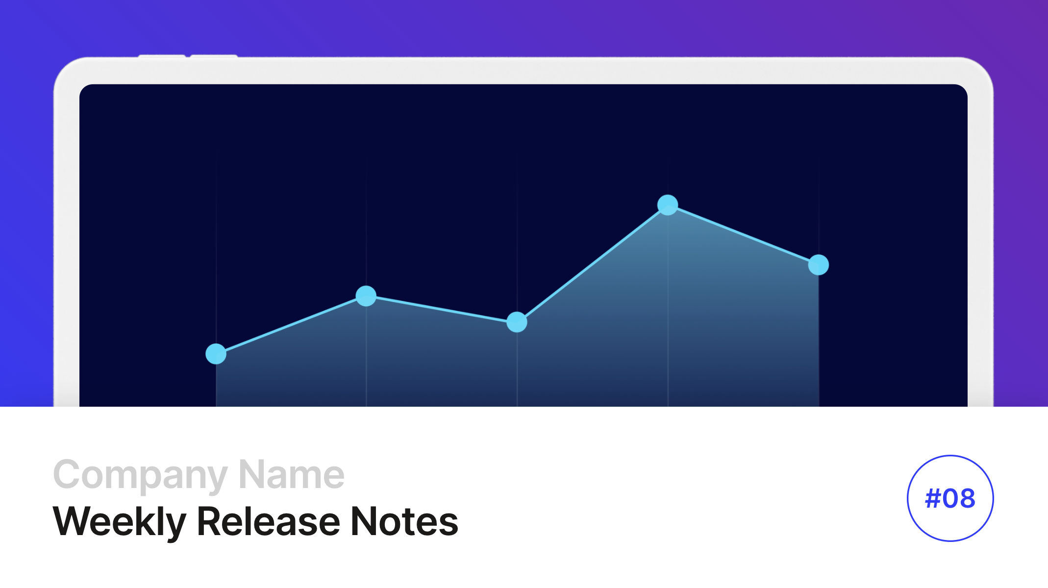Release notes template for better product updates | Pitch