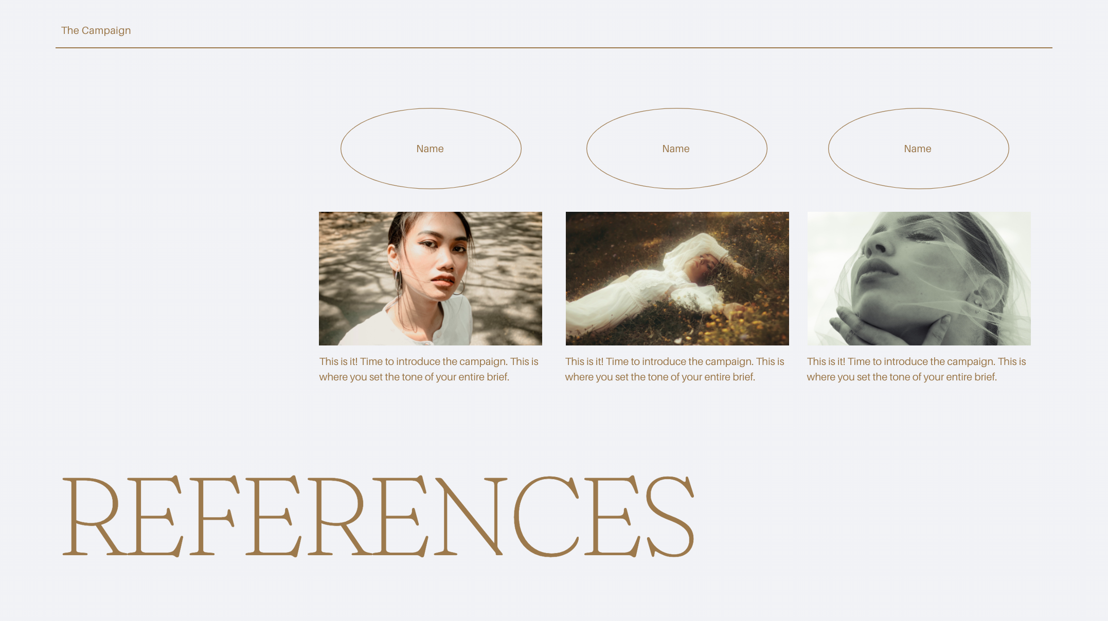 Creative Brief template | Pitch