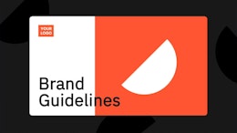 Brand Guidelines Template Pitch